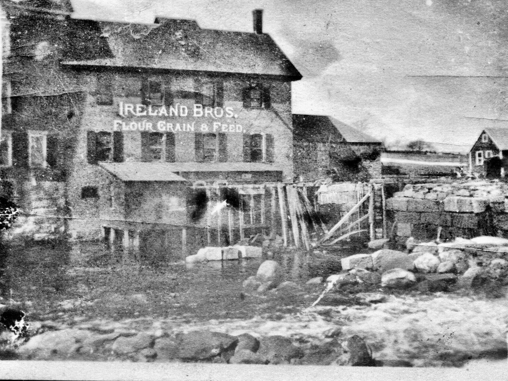 Ireland Bros. Grist Mill – Levi Stewart Private Library Museum